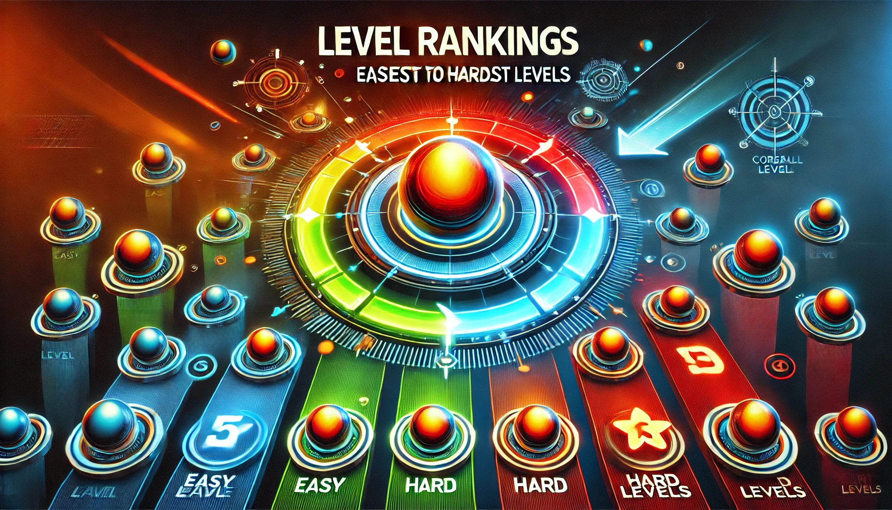 Coreball Level Rankings: Discover the Easiest to Hardest Coreball Levels